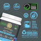 Natural pre-workout powder for workouts