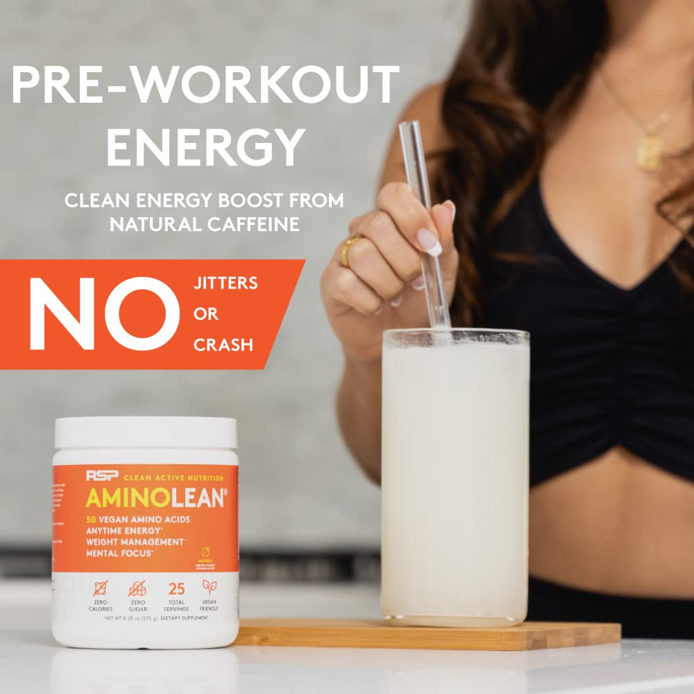 natural pre-workout powder supplement