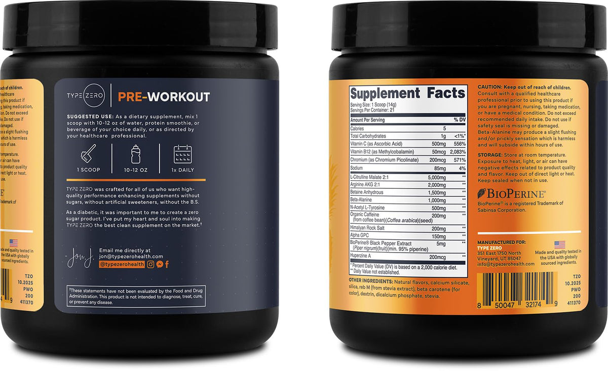 Natural pre workout supplement benefits