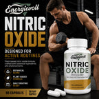 Natural pre-workout supplement capsules