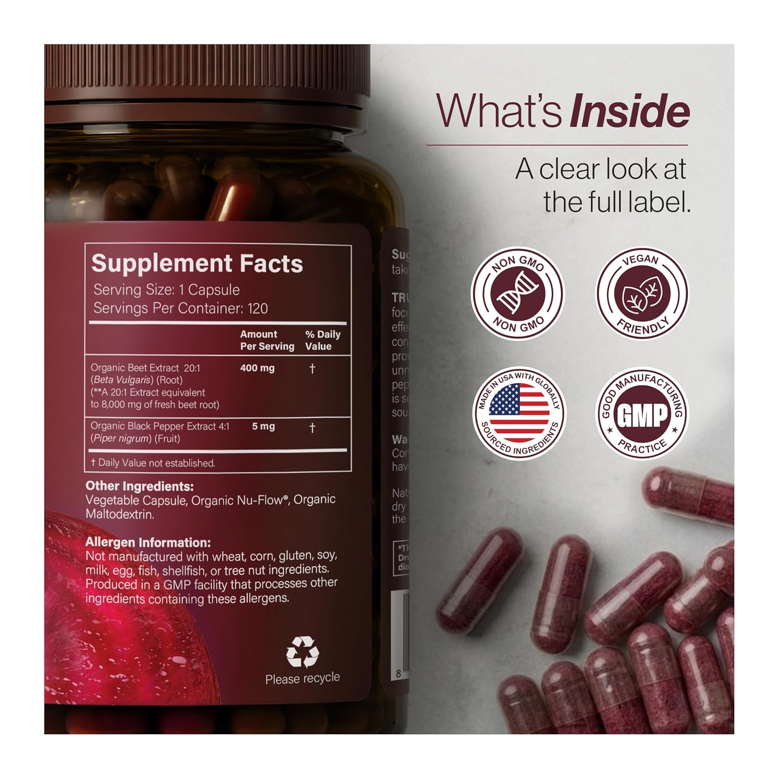 natural pre-workout supplement capsules