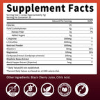 Natural pre-workout supplement with L-Arginine