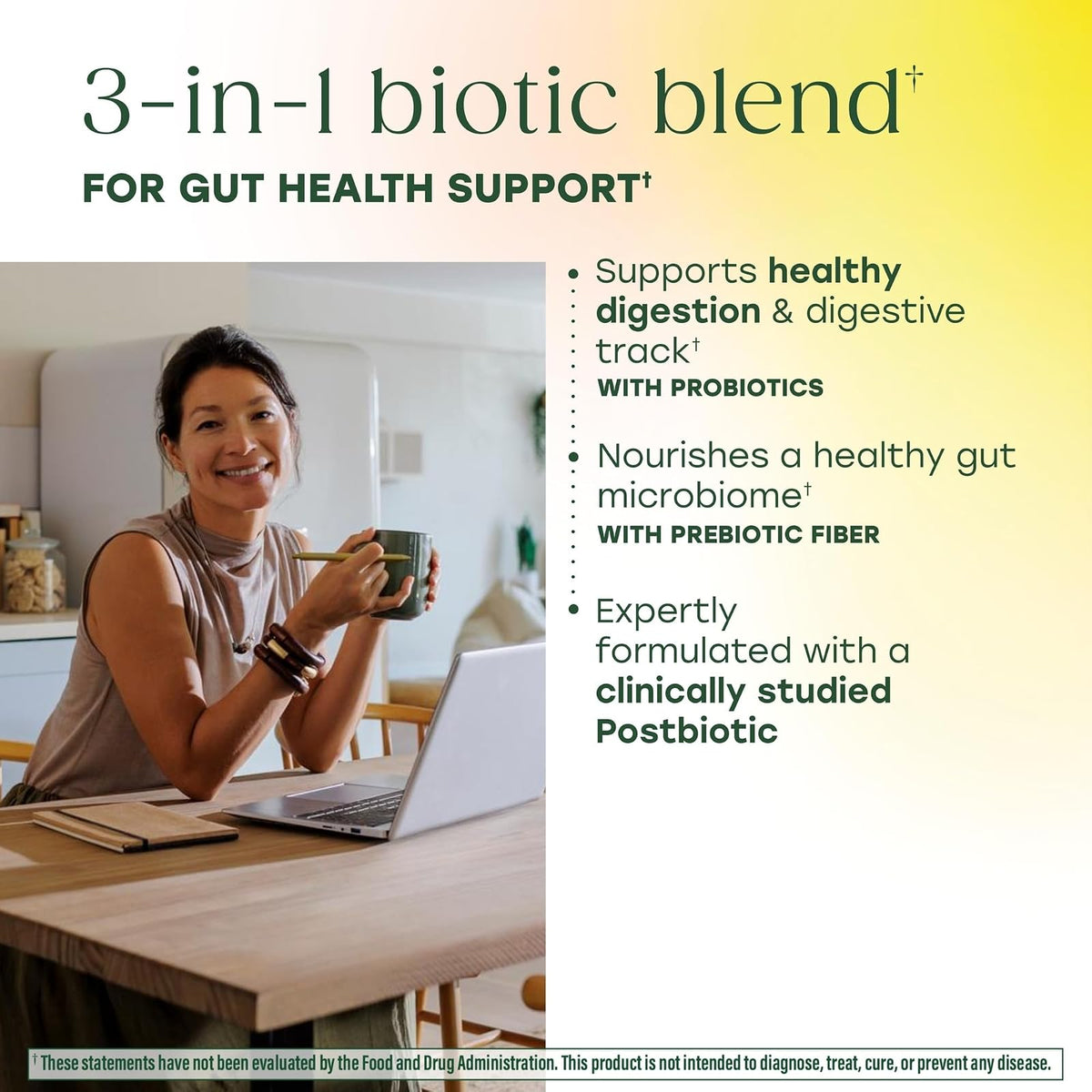 natural prebiotic and postbiotic gummies
