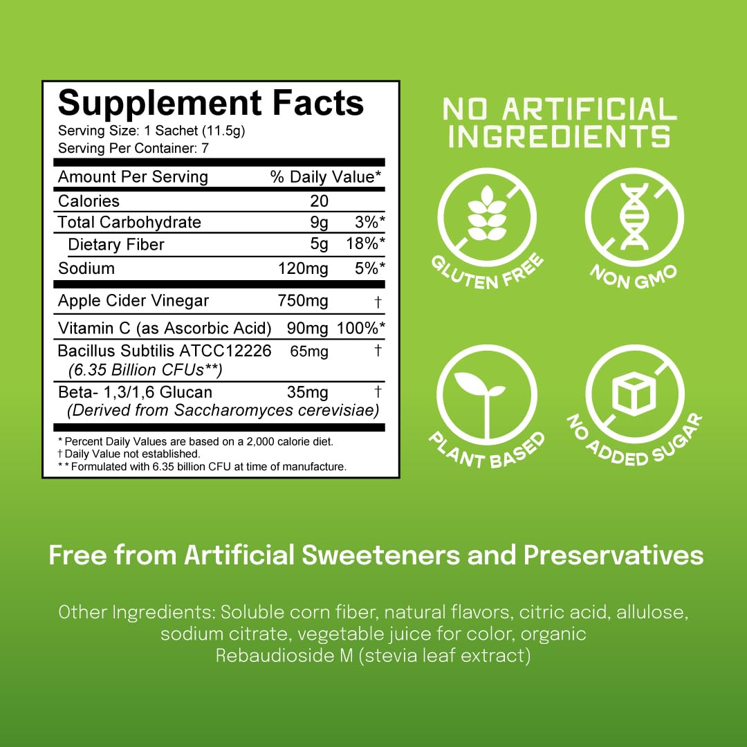 Natural prebiotic drink for wellness