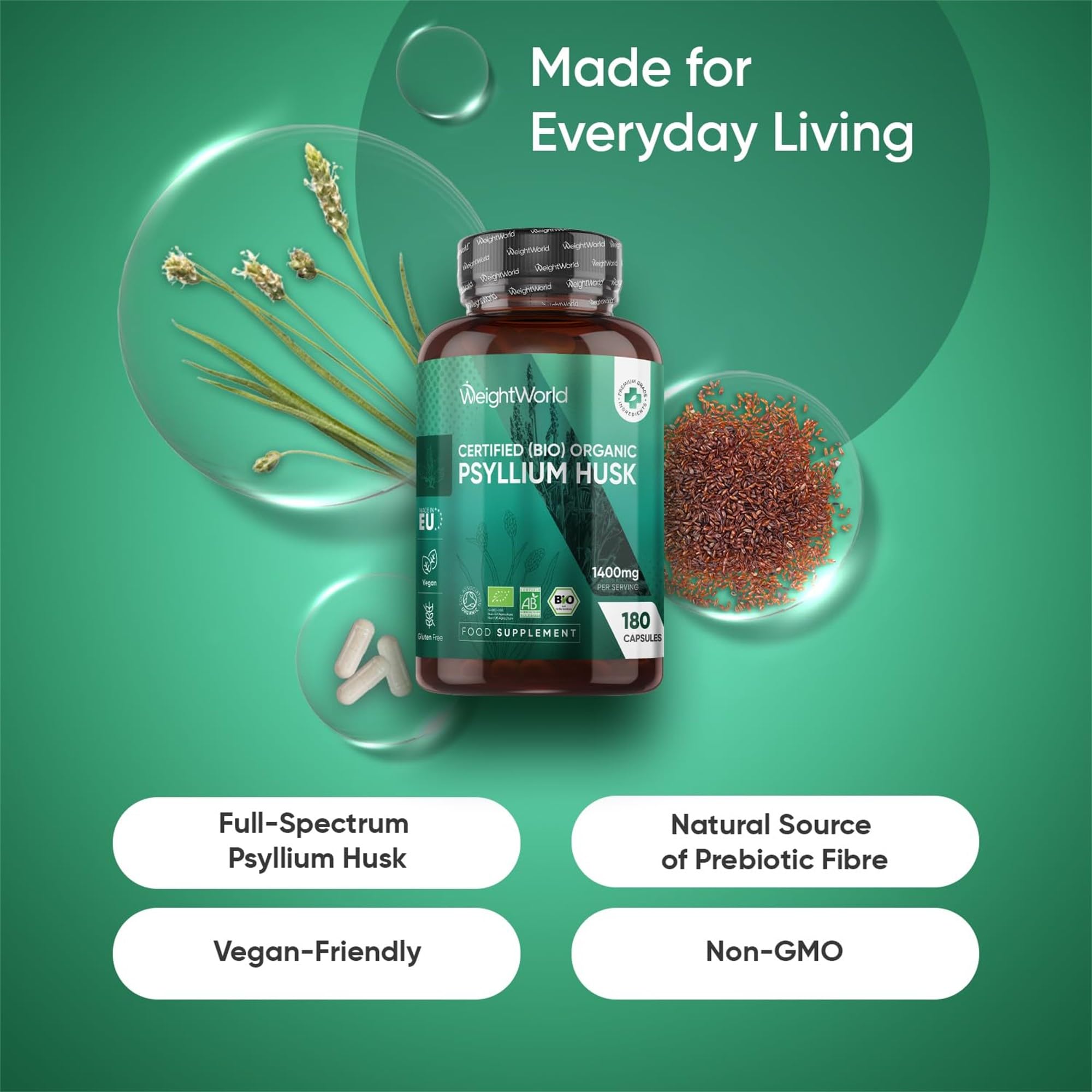 natural prebiotic fiber for gut health