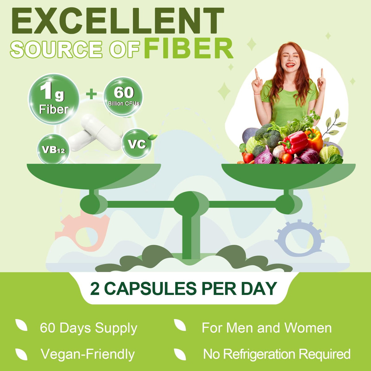 natural prebiotic fiber supplement