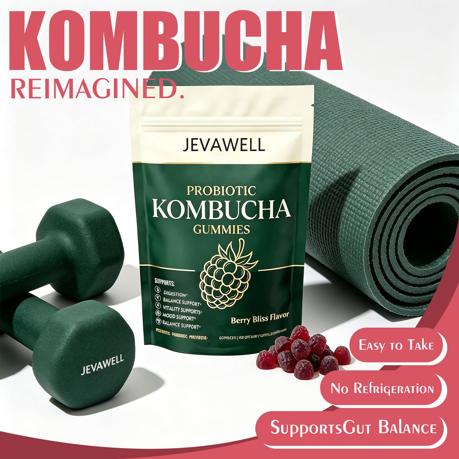 natural prebiotic gummy supplements