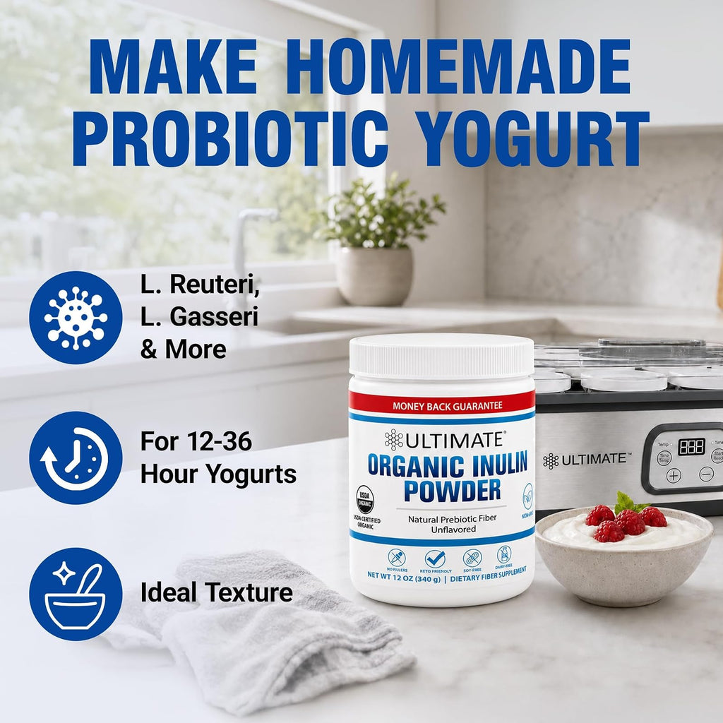 Natural prebiotic inulin powder