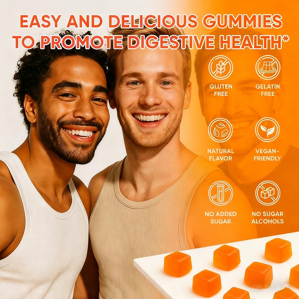 Natural prebiotic support in gummies