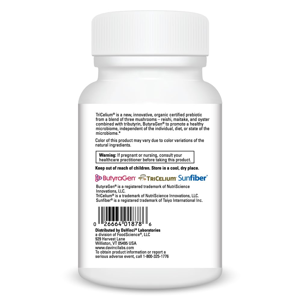 natural prebiotic support with mushrooms