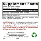 Natural prebiotics fiber supplement