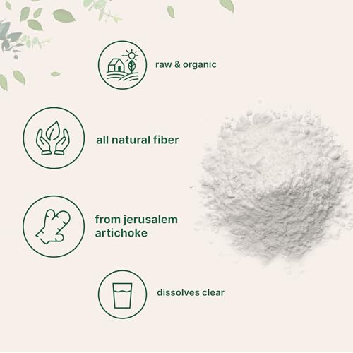 Natural prebiotics fiber supplement