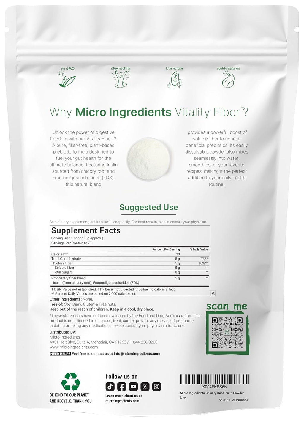natural prebiotics for gut health
