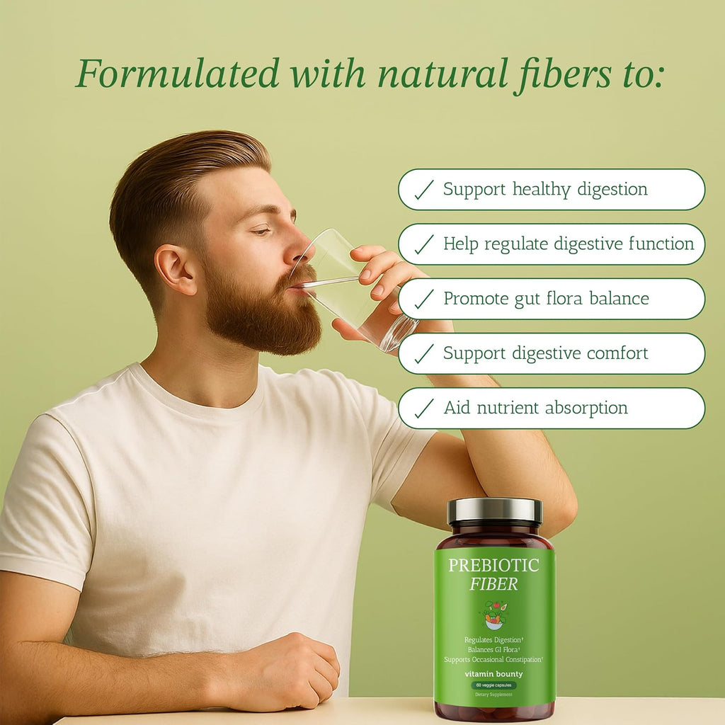 natural prebiotics for healthy microbiome