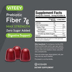 natural prebiotics in gummy form