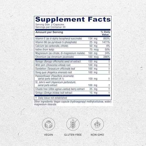 natural premenstrual support for women