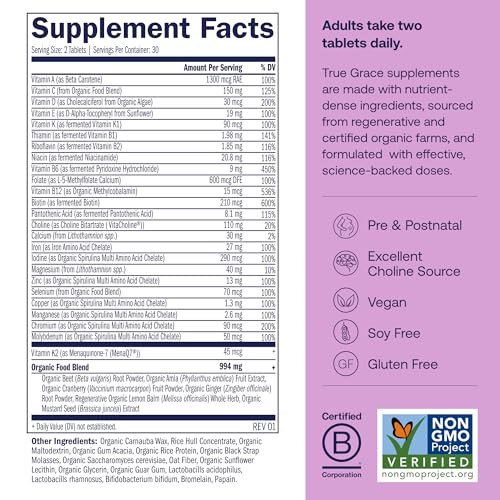 natural prenatal multivitamin with DHA