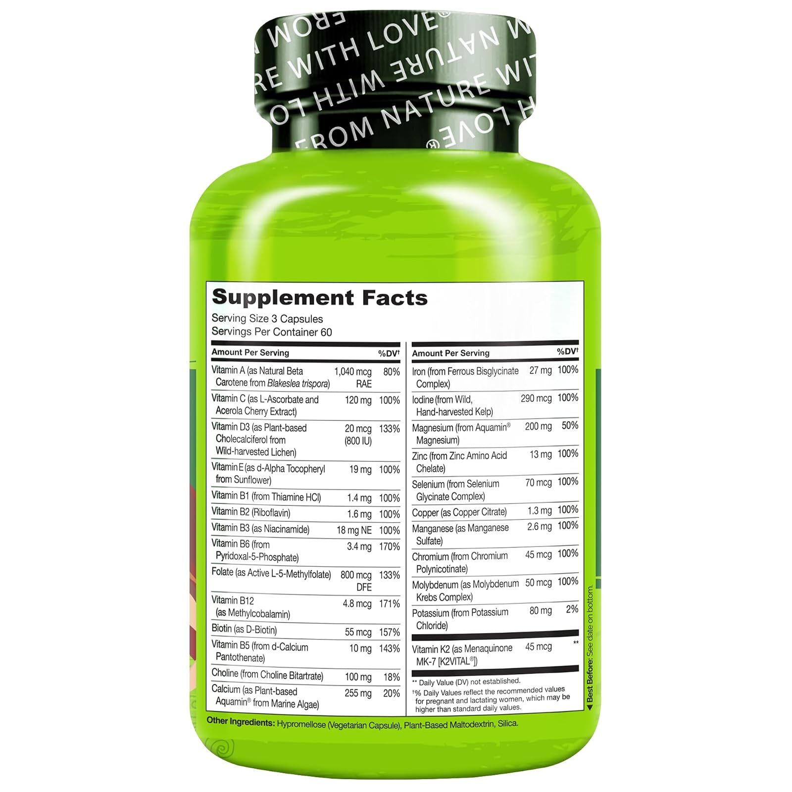 natural prenatal vitamins for a healthy pregnancy