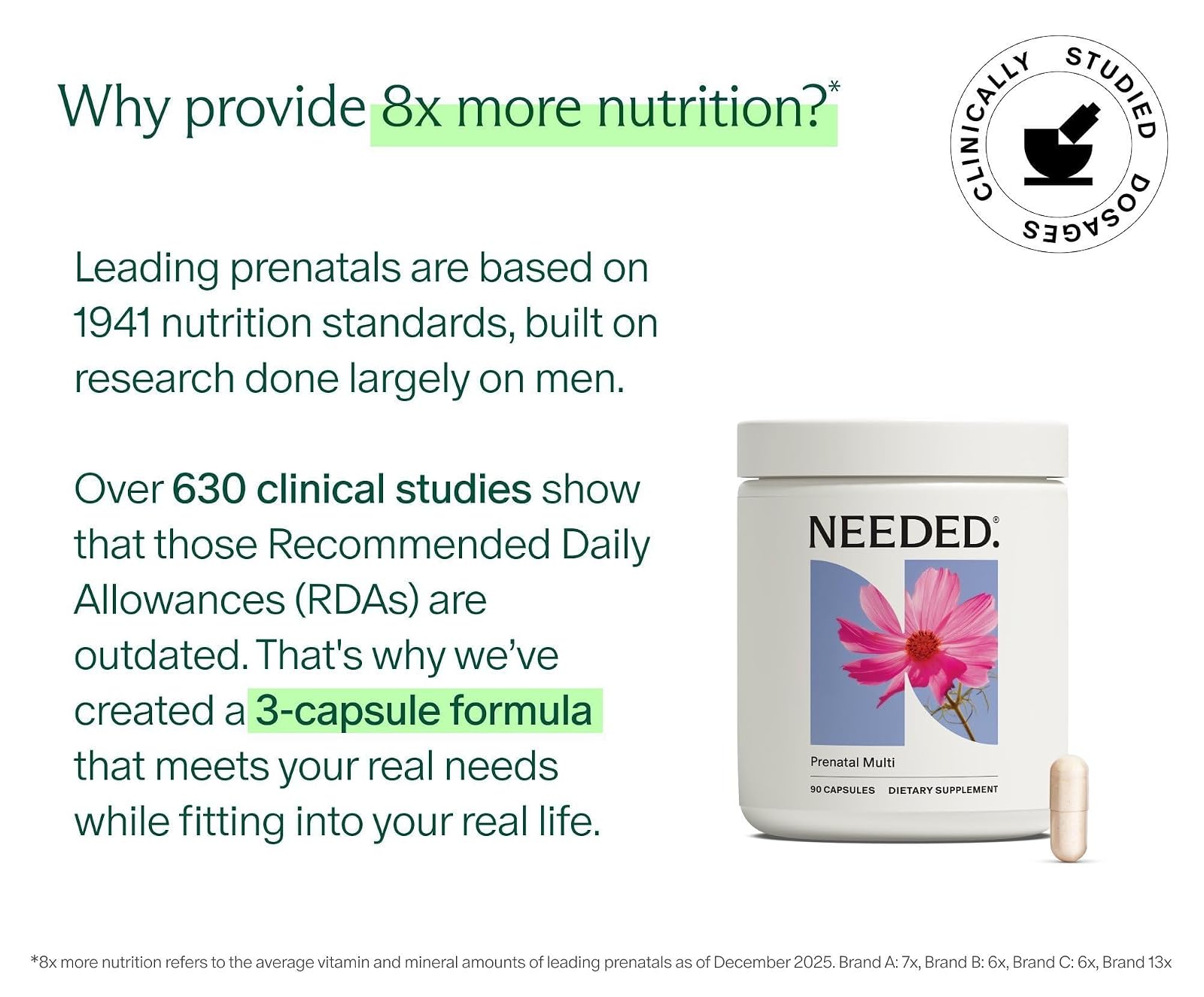 Natural prenatal vitamins for pregnancy support