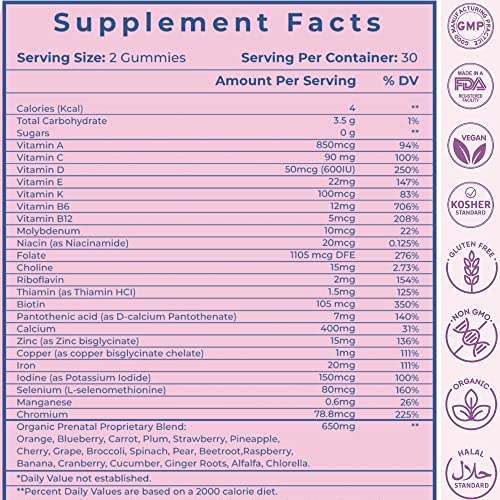natural prenatal vitamins for pregnancy