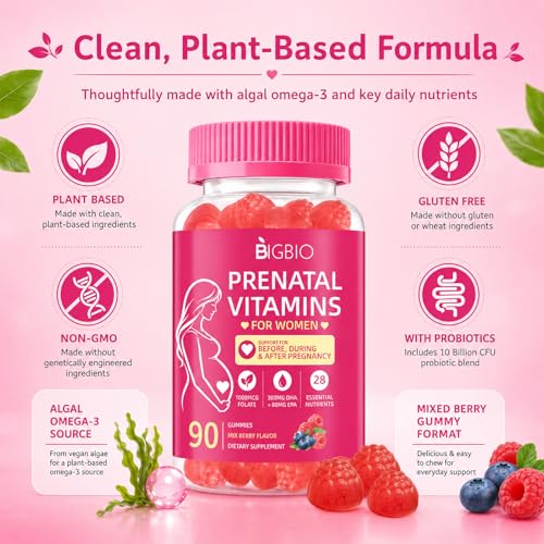 natural prenatal vitamins in gummy form