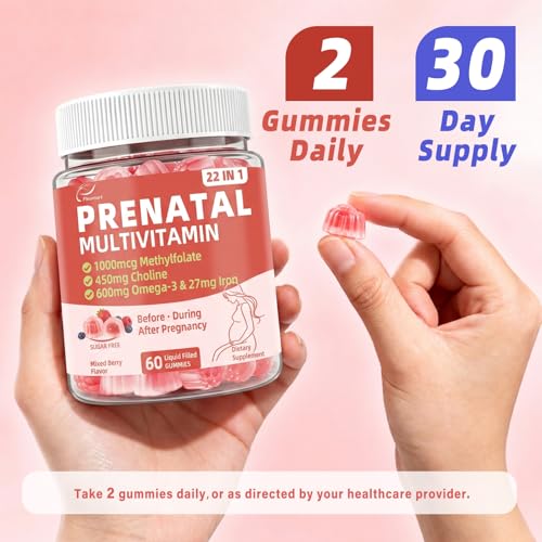 Natural prenatal vitamins with DHA