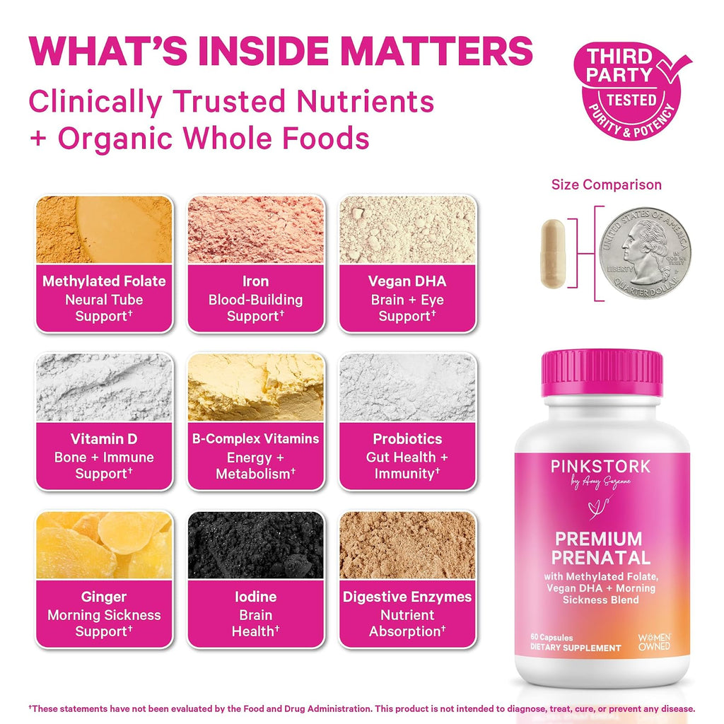 natural prenatal vitamins with DHA