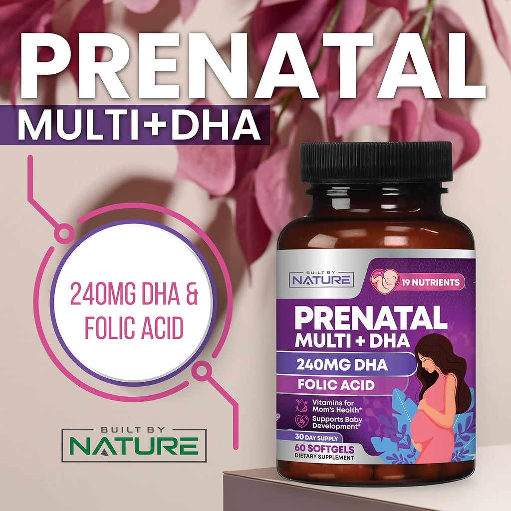 natural prenatal vitamins with essential nutrients