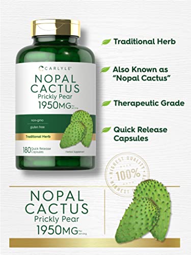 Natural prickly pear extract for health