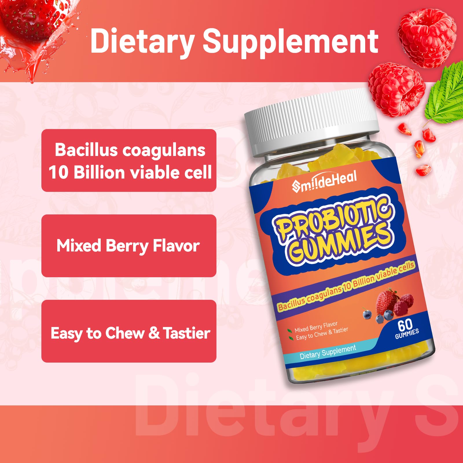 natural probiotic gummies for adults