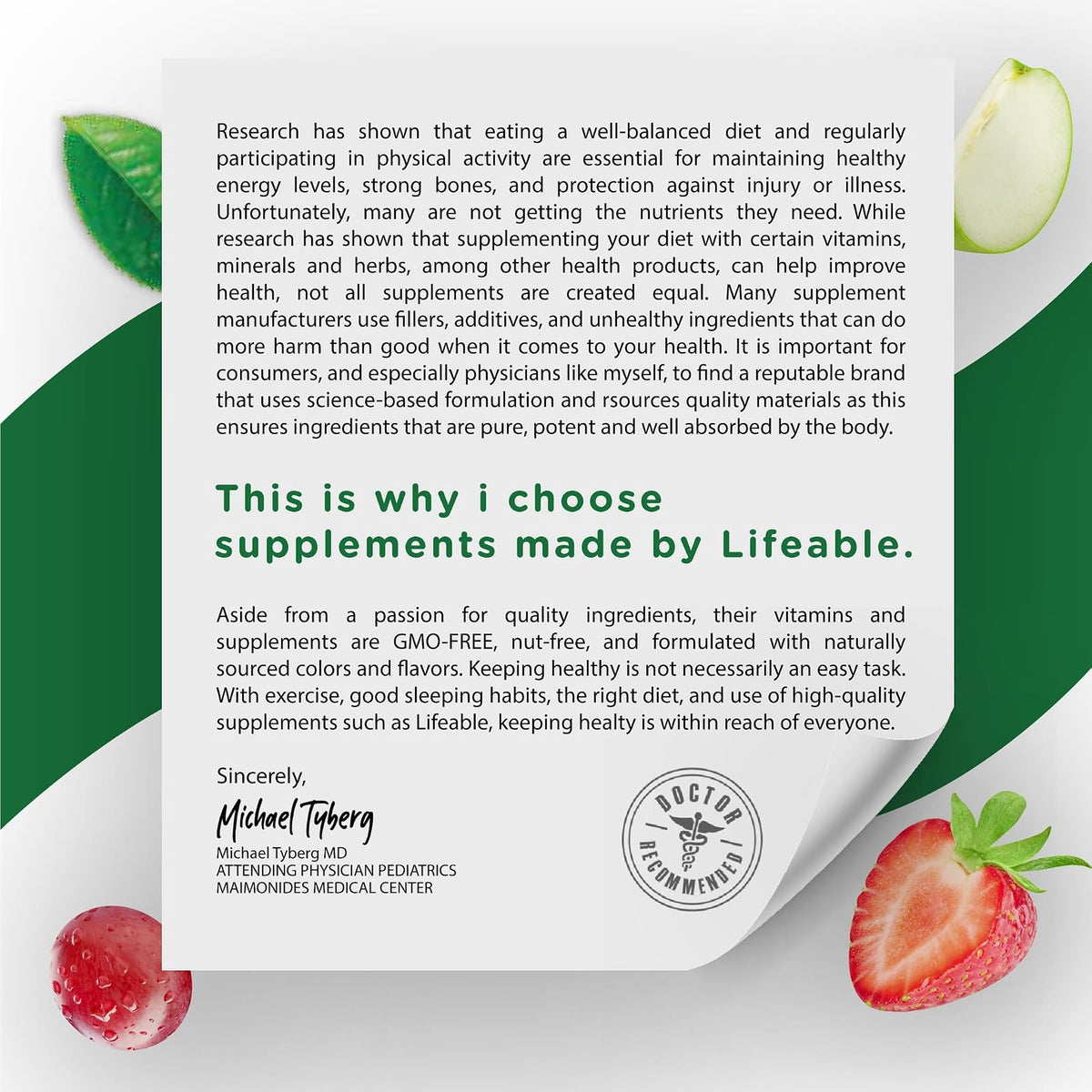 Natural probiotic gummies for balanced flora