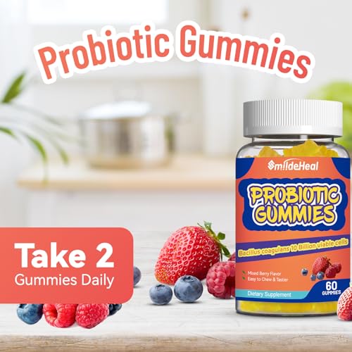 natural probiotic gummies for gut health