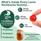 Natural probiotic gummies for wellness