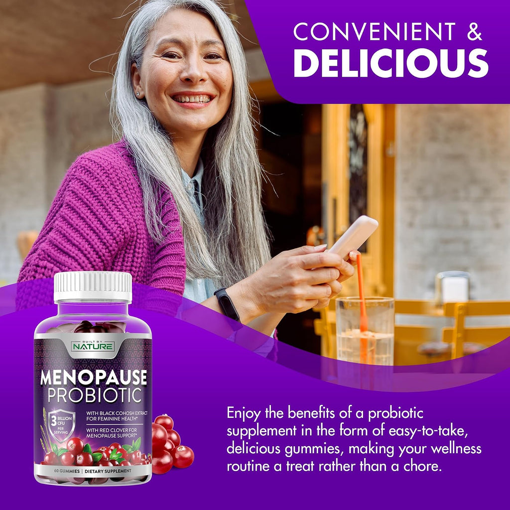 natural probiotic gummy for menopause
