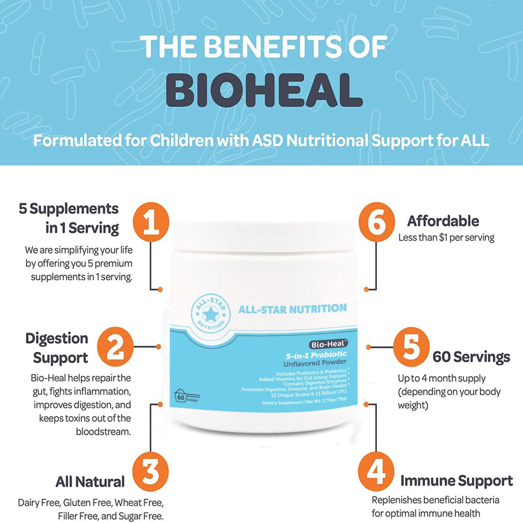 Natural probiotic powder for daily wellness