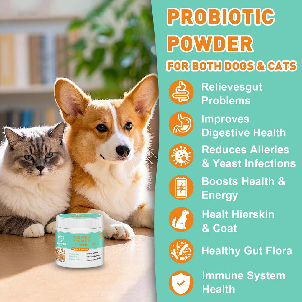 Natural probiotic supplement for pets