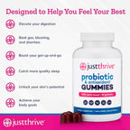 Natural probiotic support in gummy form