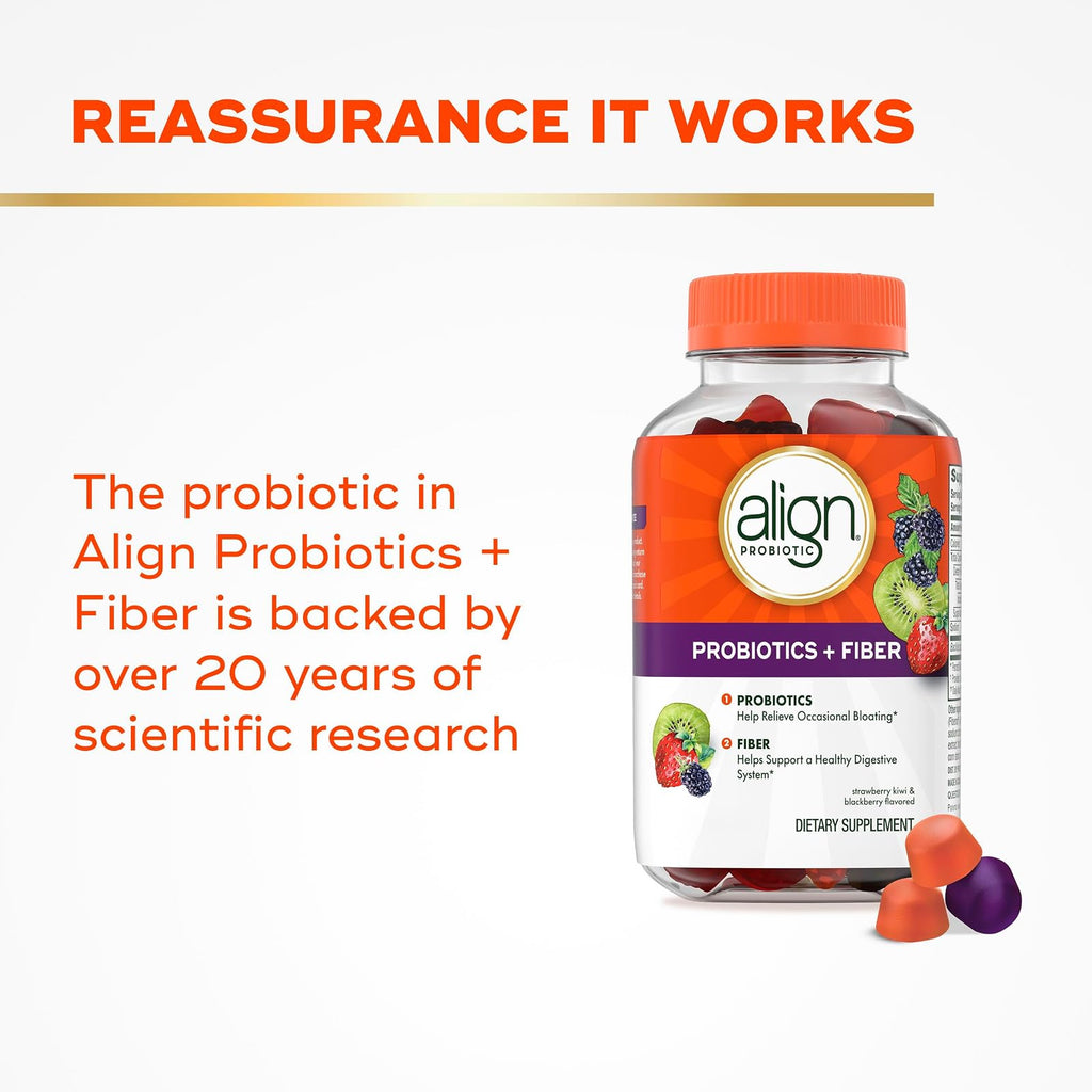Natural probiotic support in tasty gummies