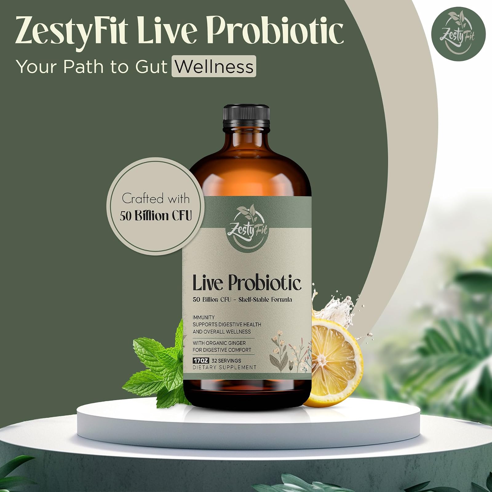 natural probiotics 50 billion CFU