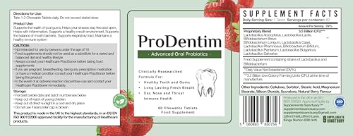 natural probiotics for gum and tooth health