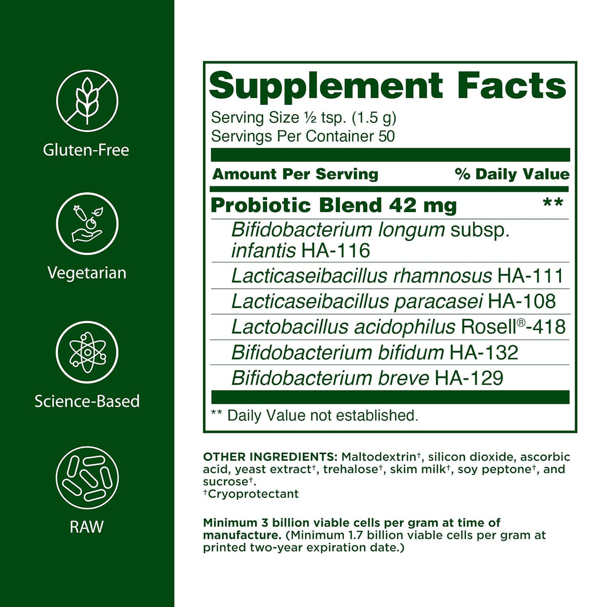 natural probiotics for kids health