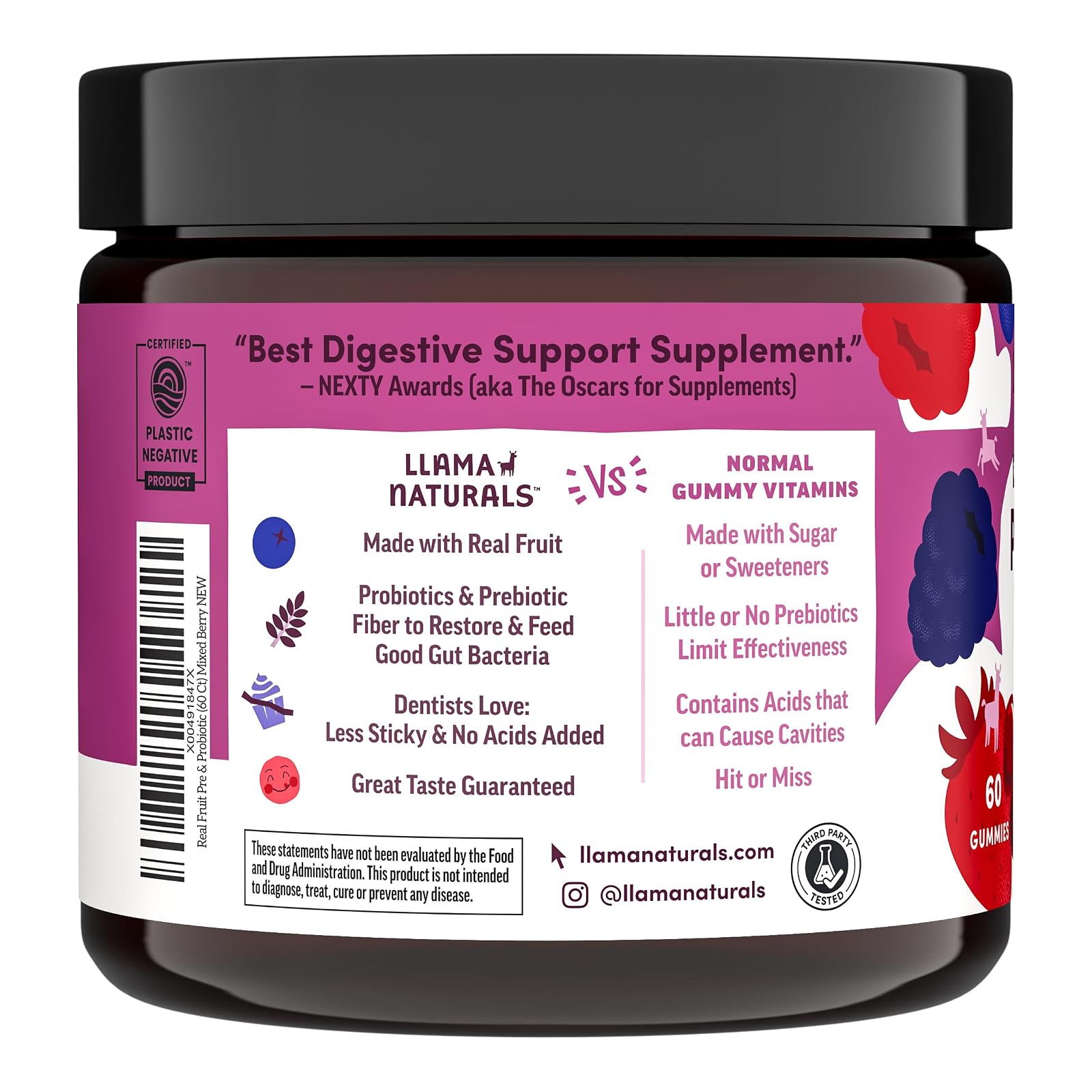 natural probiotics for men gummies