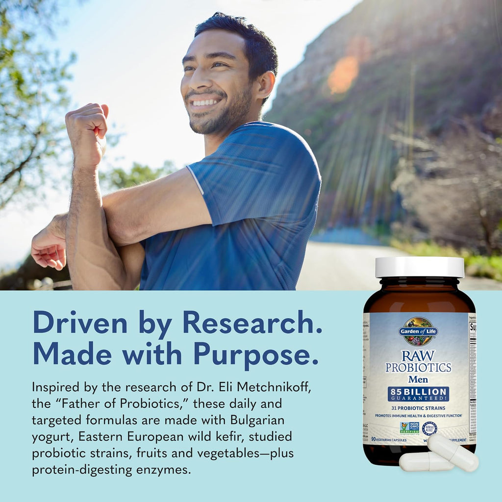 natural probiotics for men's wellness