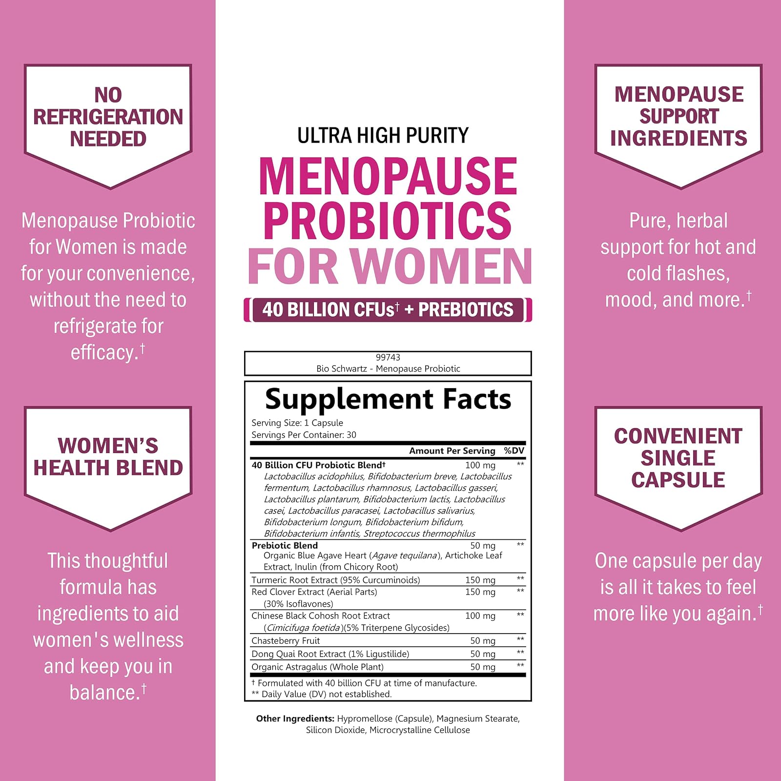 natural probiotics for menopause relief