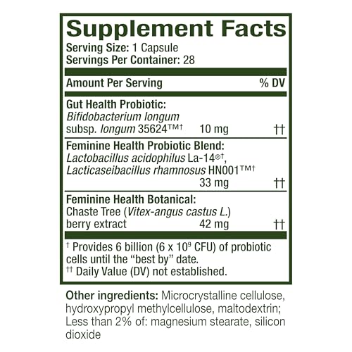 Natural probiotics for women's digestive health