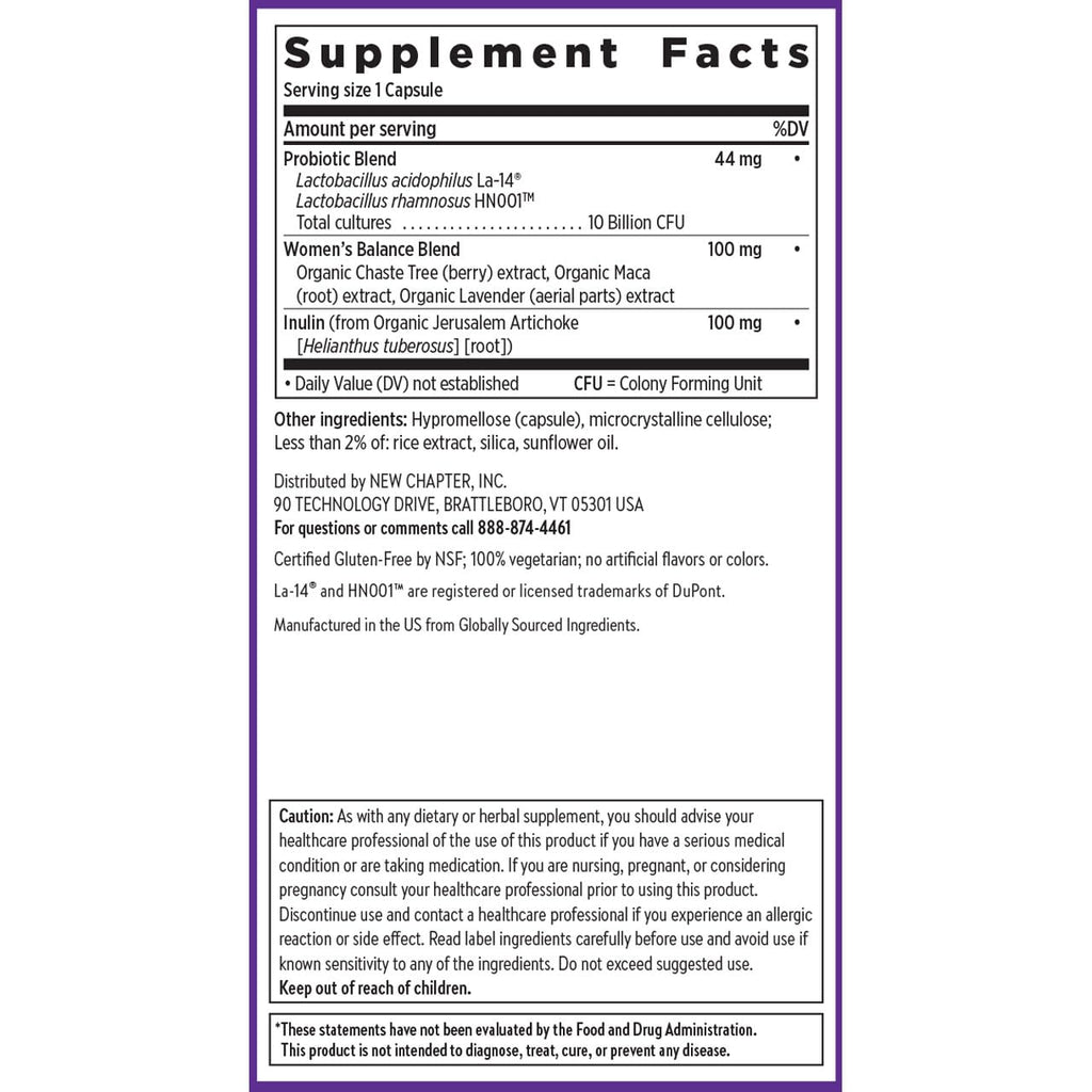 natural probiotics for women's wellness