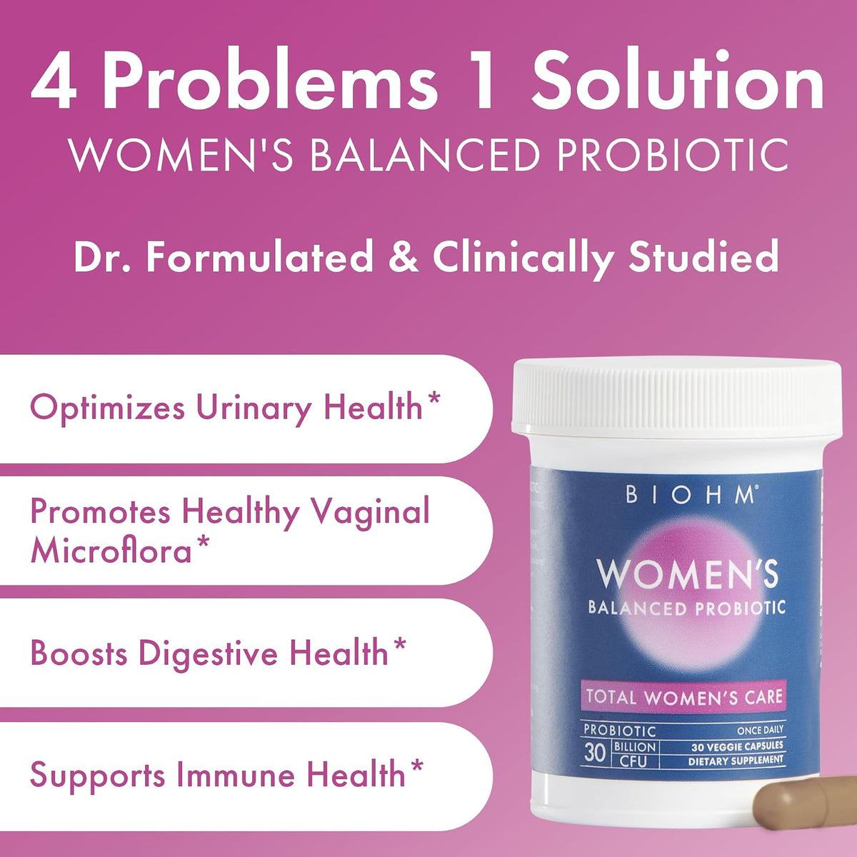 natural probiotics for women's wellness