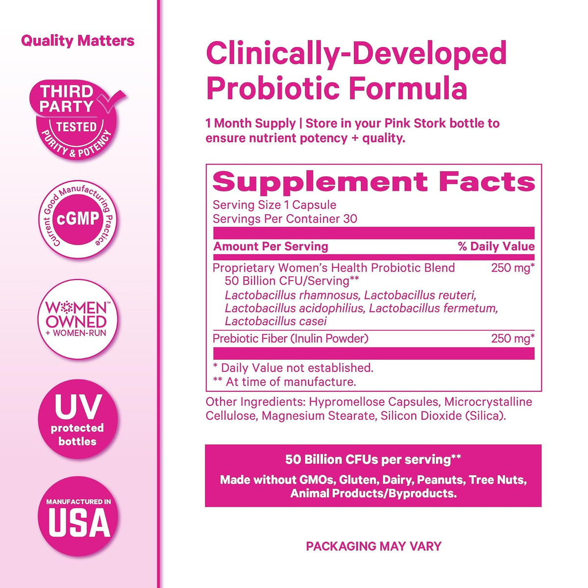 natural probiotics for women's wellness