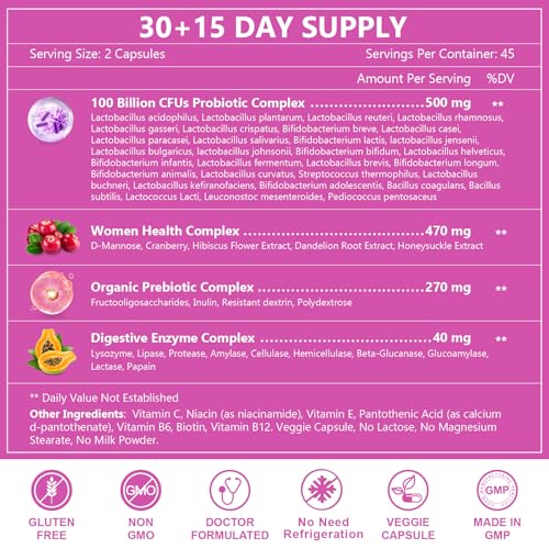 natural probiotics for women's wellness