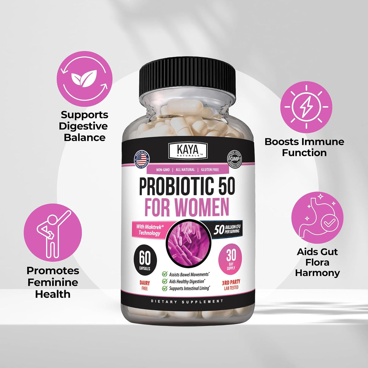 natural probiotics for women's wellness